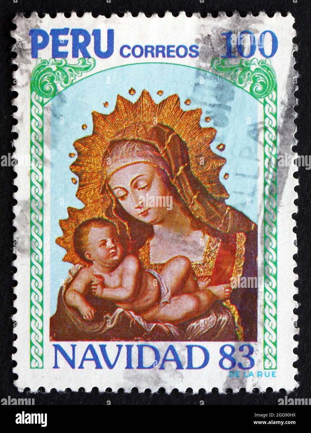 Peruvian postage stamp peru hi-res stock photography and images - Alamy