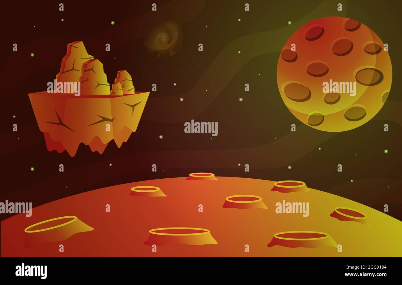 Moon space exploration Stock Vector Images - Alamy