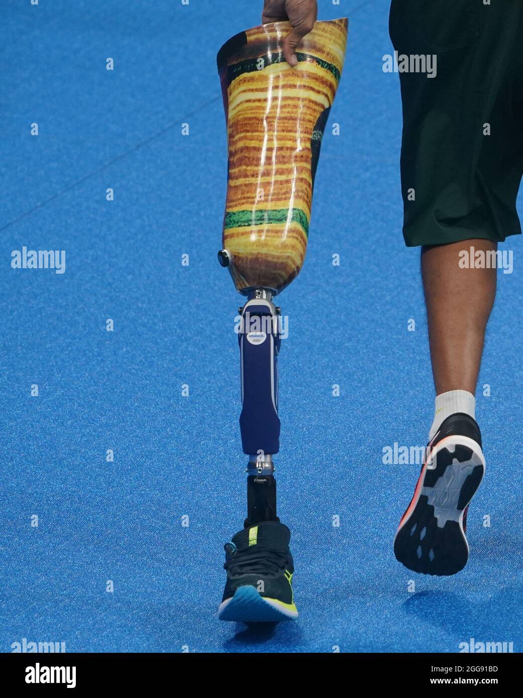 Tokio, Japan. 30th Aug, 2021. Paralympics: Para swimming, men, 50m ...