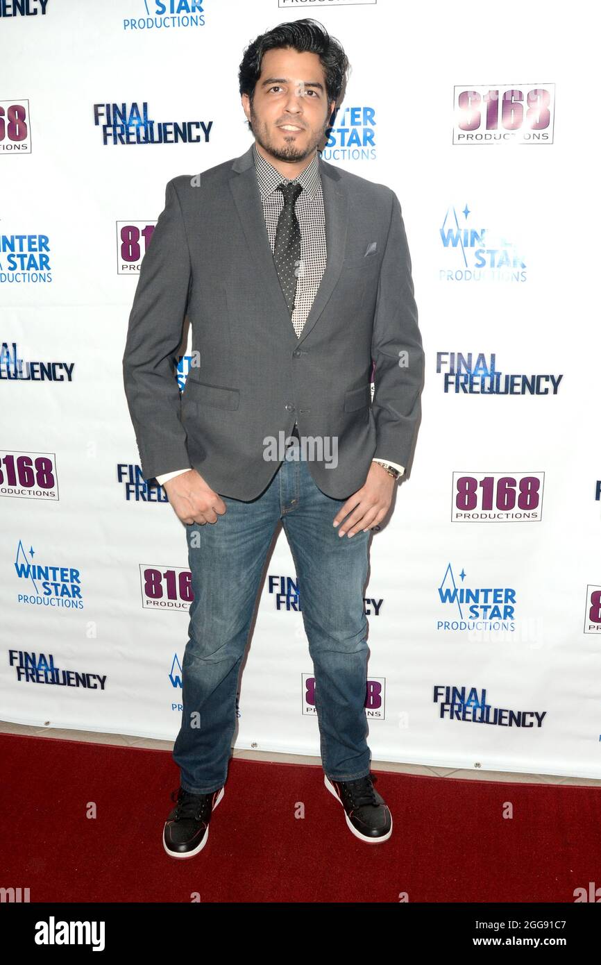 LOS ANGELES - AUG 11: Abhay Walia at "Final Frequency" Screening & Red ...
