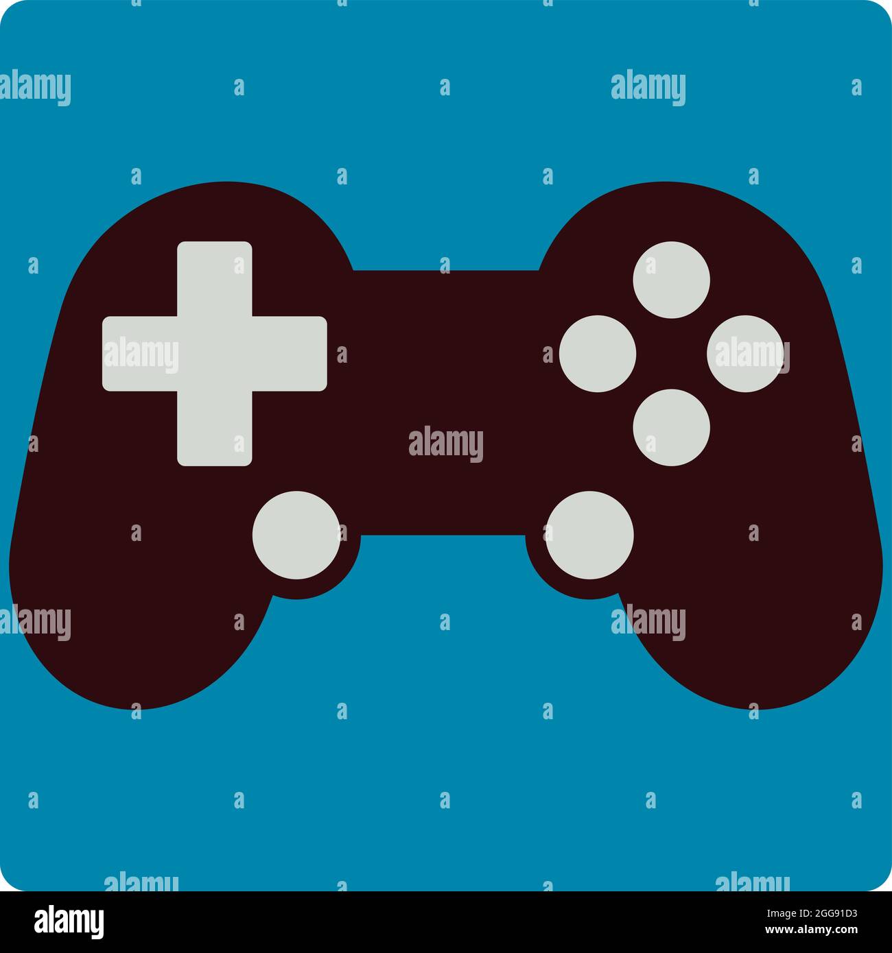 Gaming Controller Illustration Vector On A White Background Stock Vector Image And Art Alamy