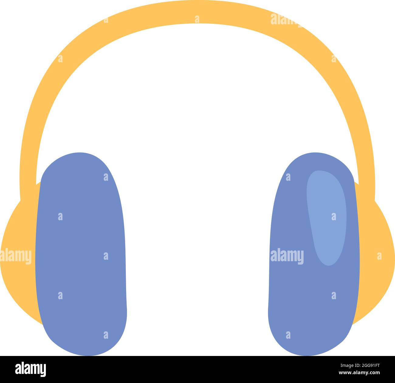 Headset symbol design hi-res stock photography and images - Alamy