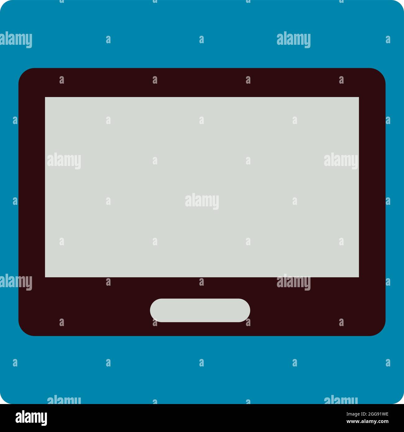 Big screen tablet Stock Vector Images - Alamy