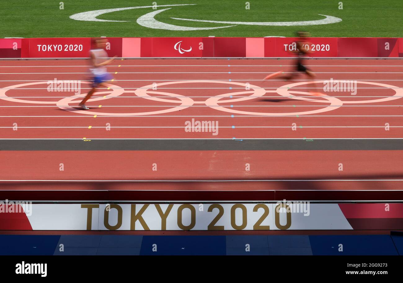 Tokio, Japan. 30th Aug, 2021. Paralympics: Athletics in the Olympic ...