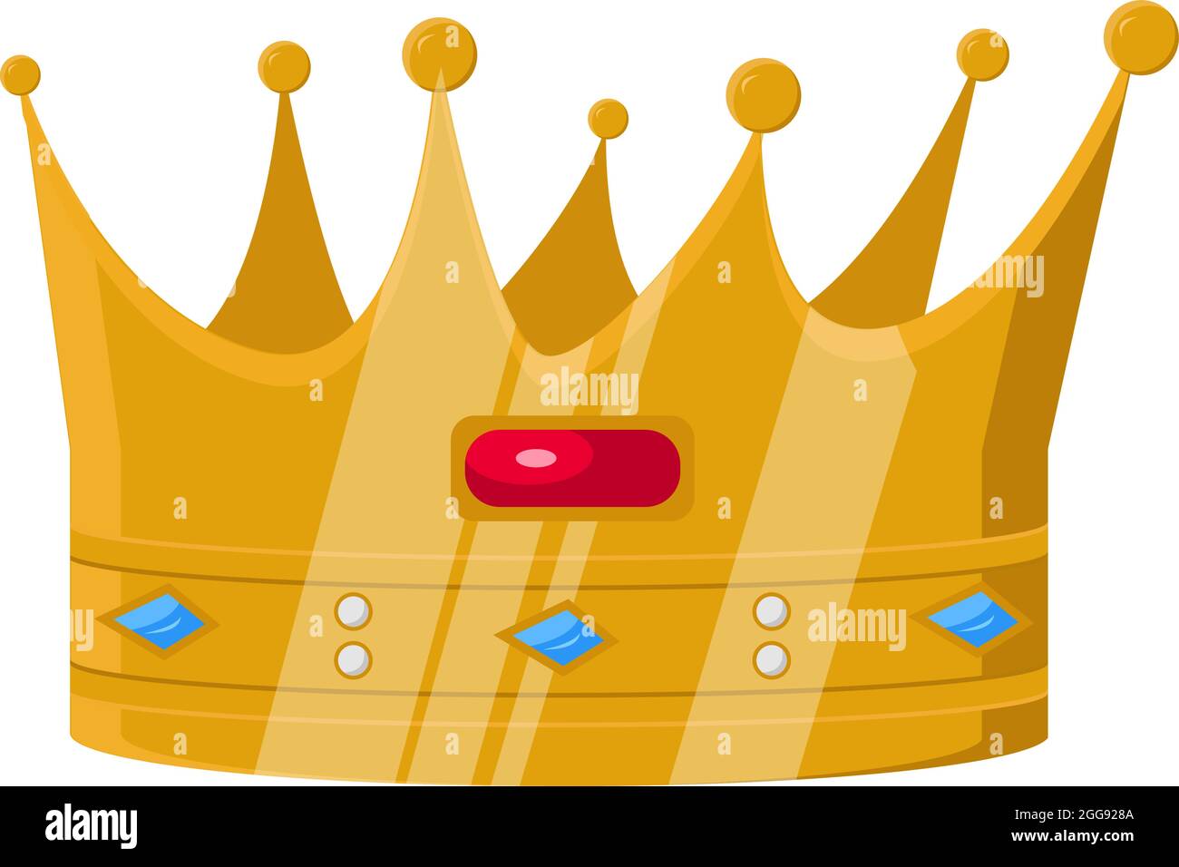 Crown on crown Cut Out Stock Images & Pictures - Alamy
