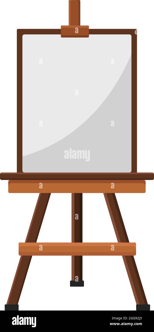 Drawing board, illustration, vector on white background Stock Vector ...