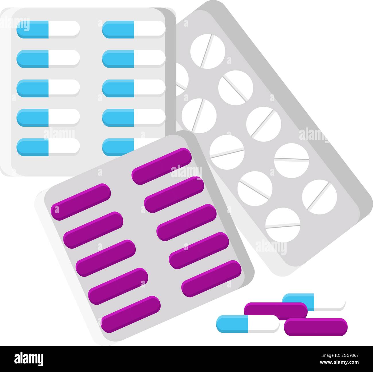 Flat packs Stock Vector Images - Alamy