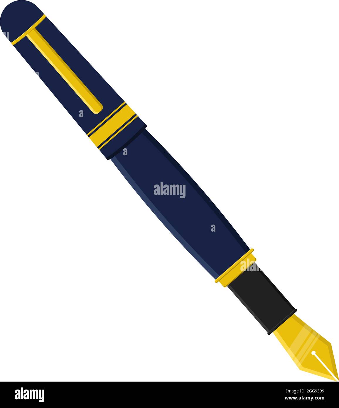Fancy pencil, illustration, vector on white background Stock Vector ...