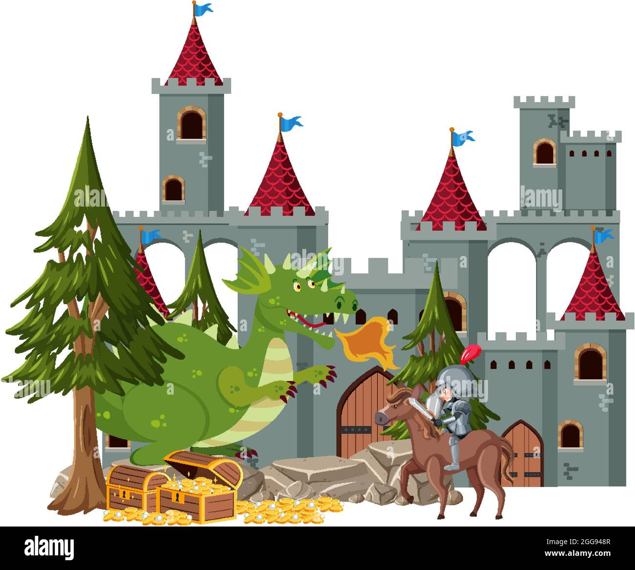 Dragon army Stock Vector Images - Alamy