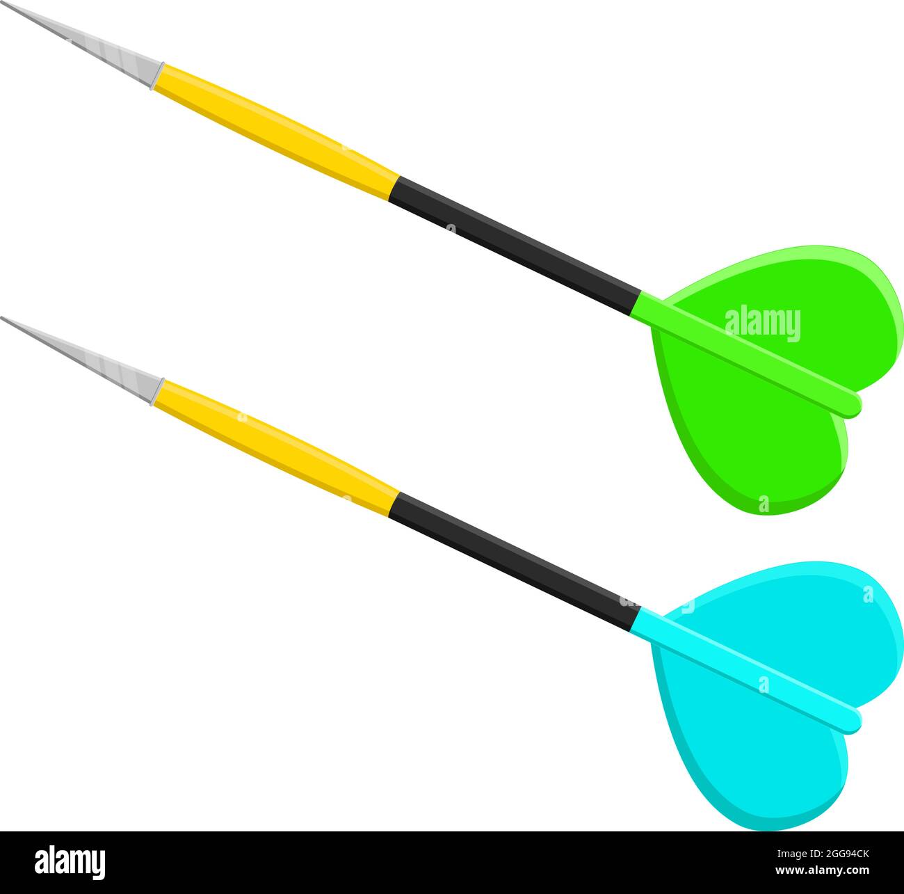 Vector dartboard dart on white Stock Vector Images - Alamy