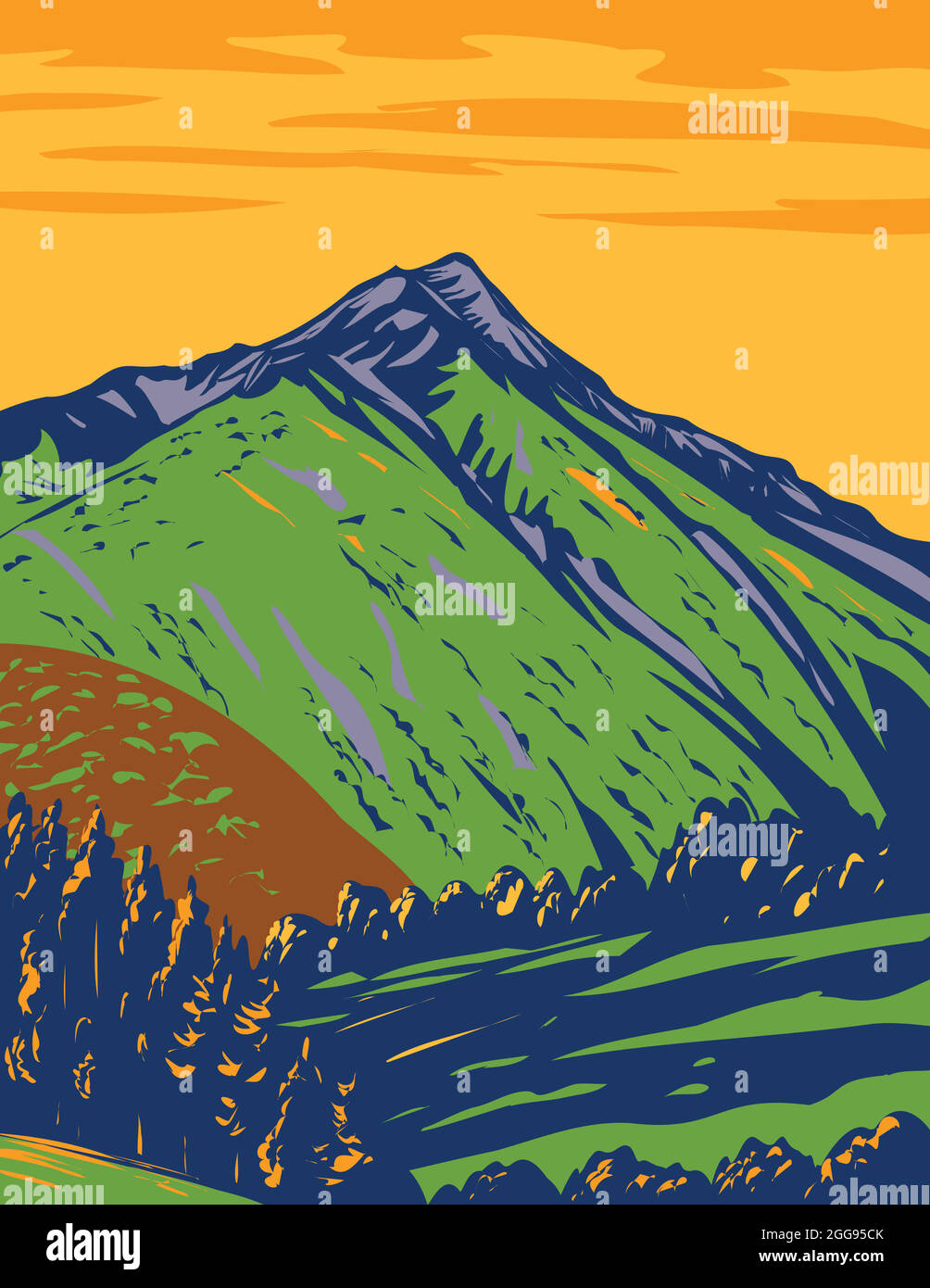 Limestone range Stock Vector Images - Alamy