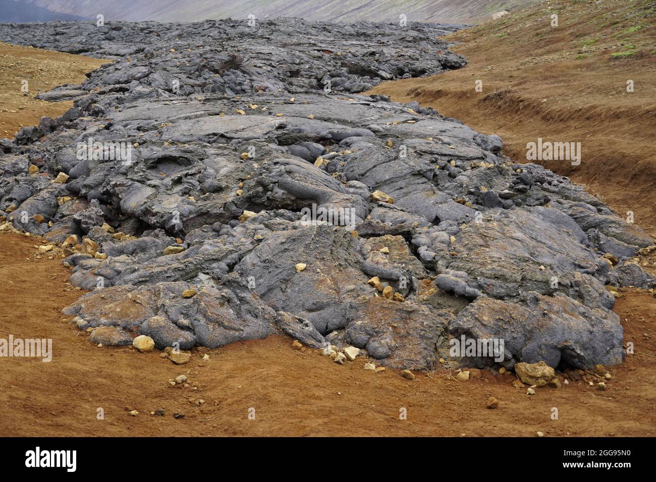 ICELAND VOLCANO ERUPTION - LAVA FIELD - JULY/2021 FAGRADALSFJALL ...