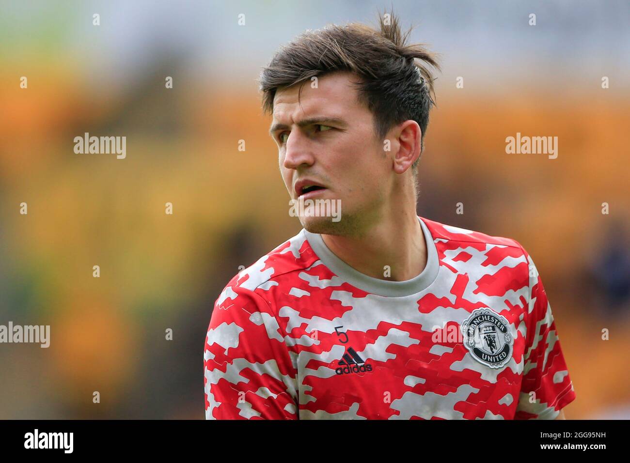 Harry Maguire #5 of Manchester United Stock Photo - Alamy