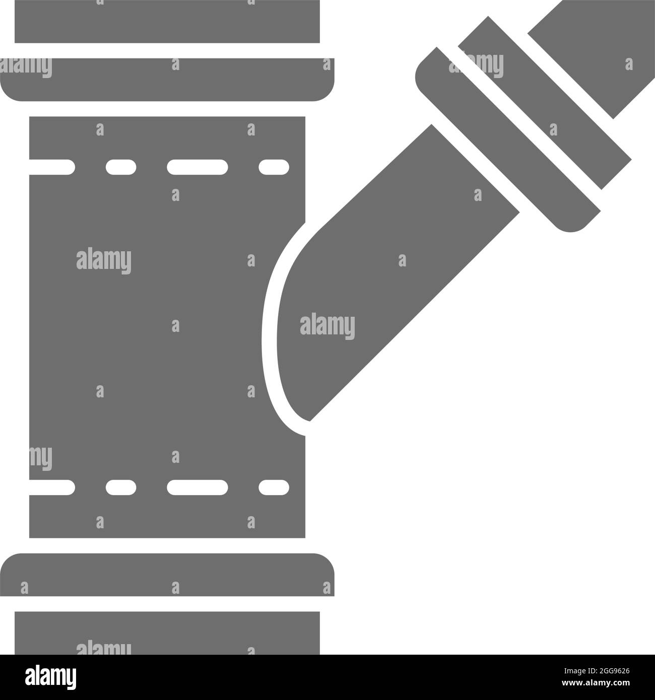 Thin piping Stock Vector Images - Alamy