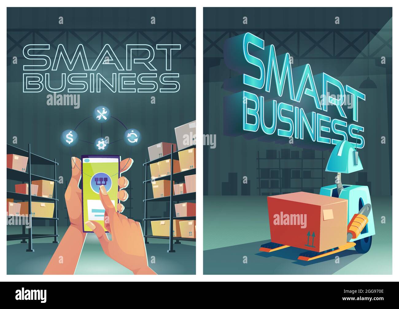 Import export cartoon hi-res stock photography and images - Alamy