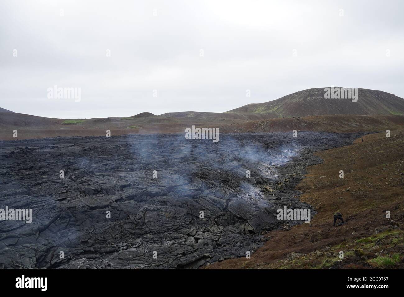 ICELAND VOLCANO ERUPTION - LAVA FIELD - JULY/2021 FAGRADALSFJALL ...
