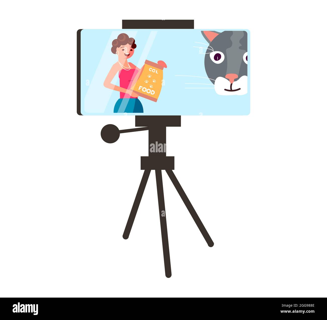 Video content for live streaming broadcast social media networking ...