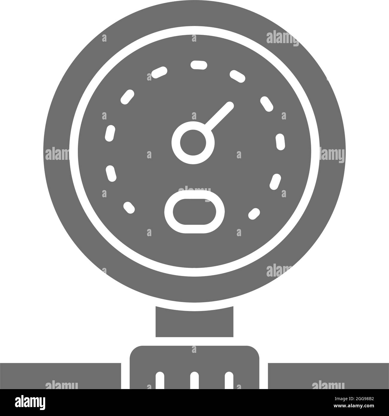 Gas pipeline or water meter grey icon Stock Vector Image & Art - Alamy