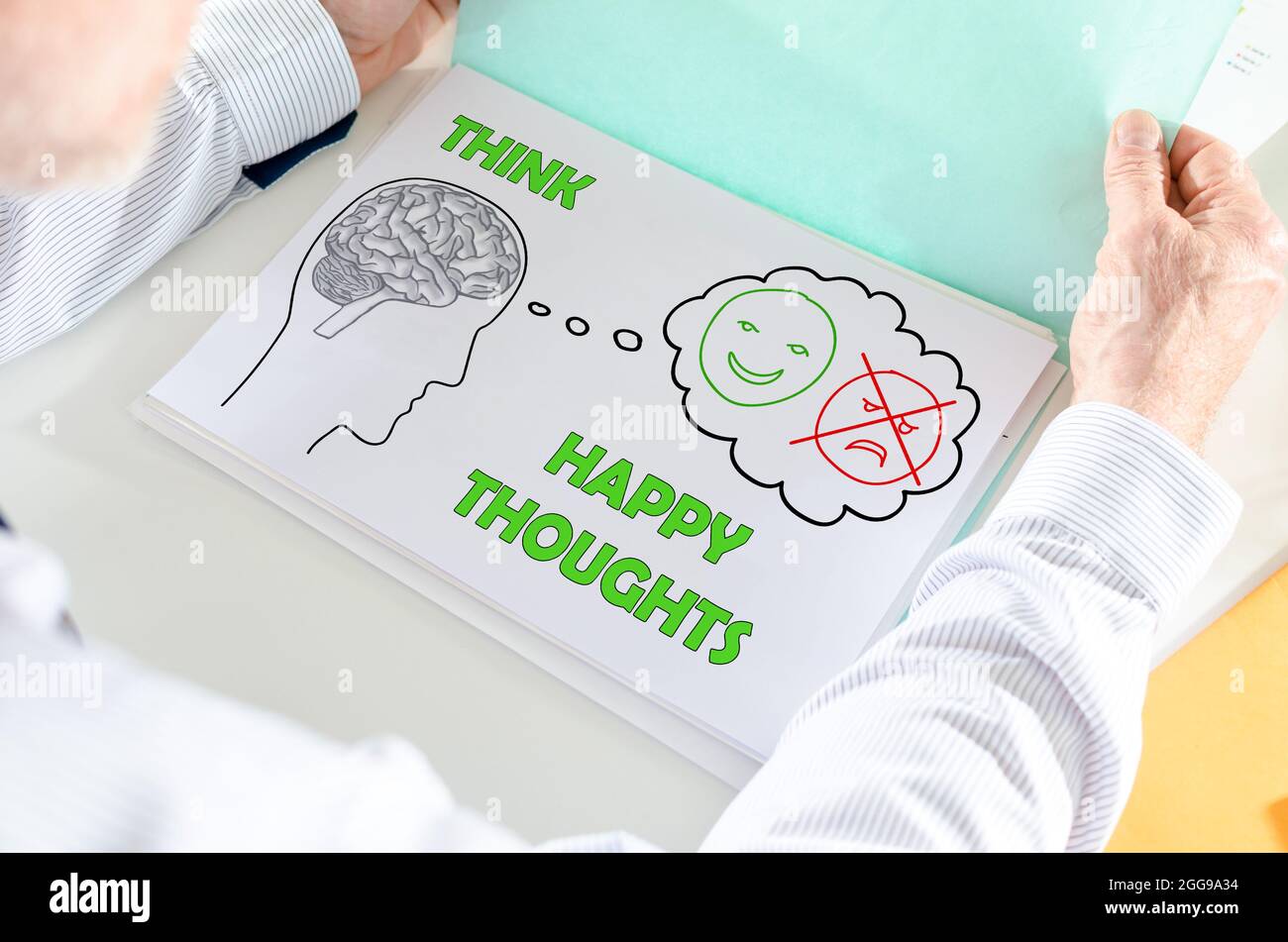 Brain happy thoughts hi-res stock photography and images - Alamy