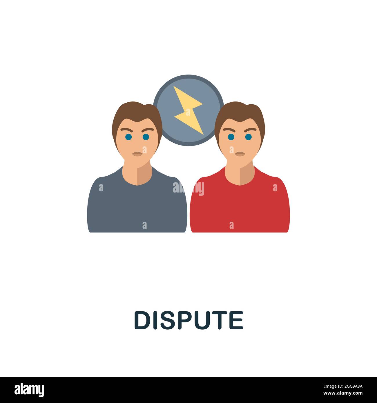 Conflict resolution cartoon Stock Vector Images - Alamy