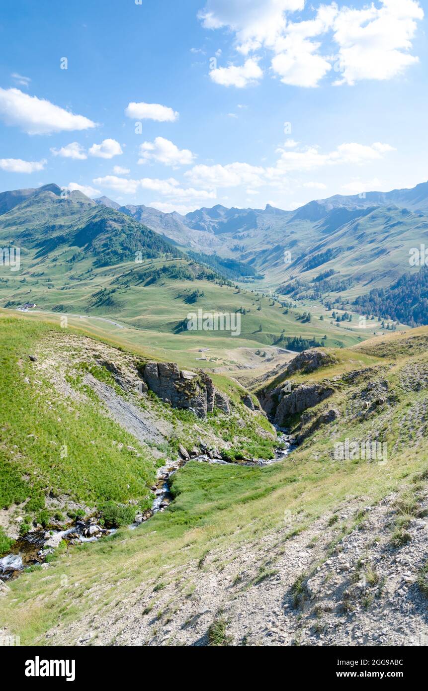 Alpine mountain landscape Stock Photo - Alamy