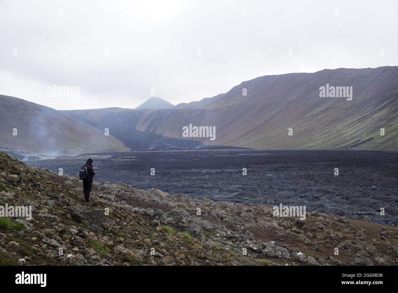 ICELAND VOLCANO ERUPTION - LAVA FIELD - JULY/2021 FAGRADALSFJALL ...