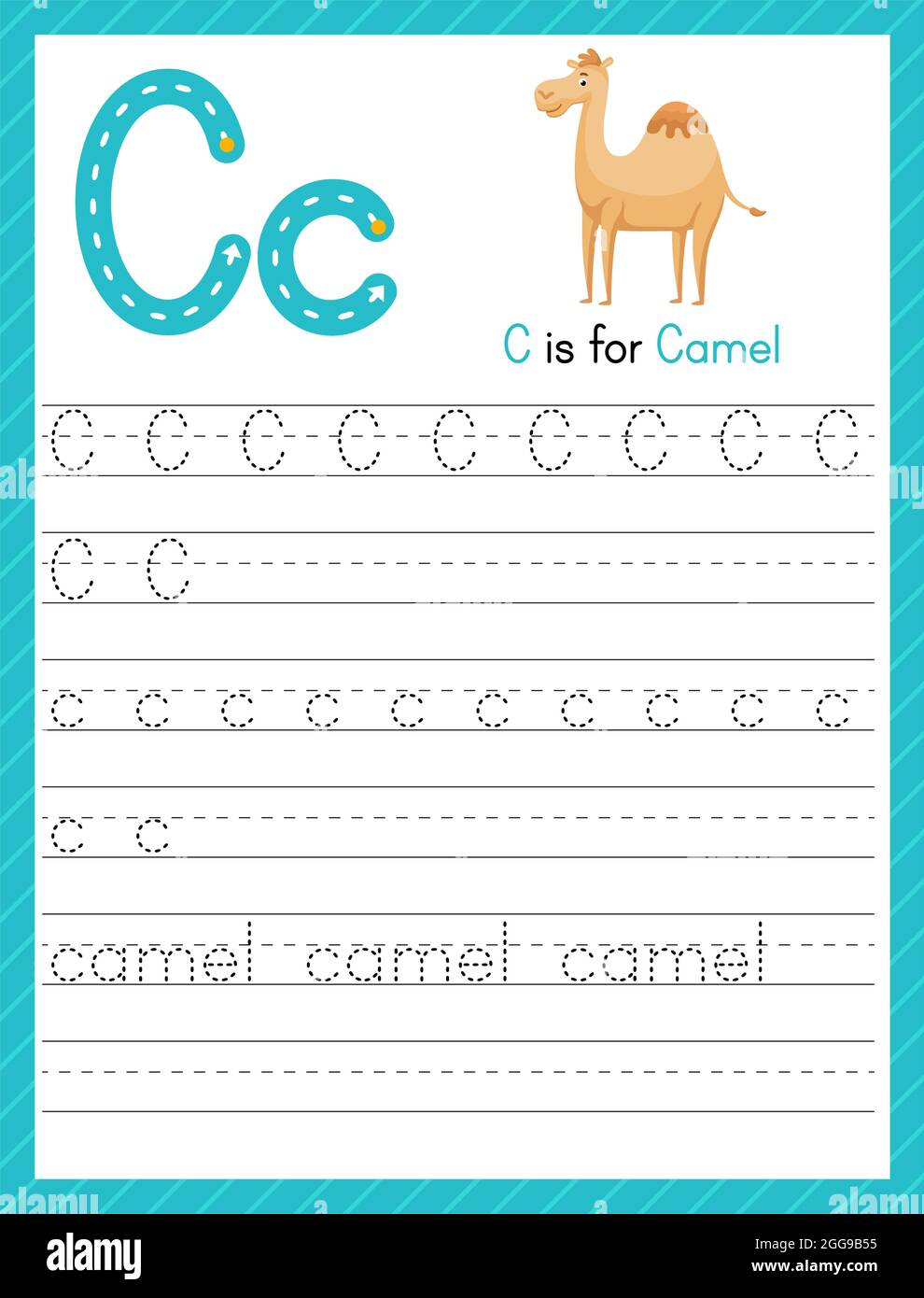 Alphabet camel camel Stock Vector Images - Alamy