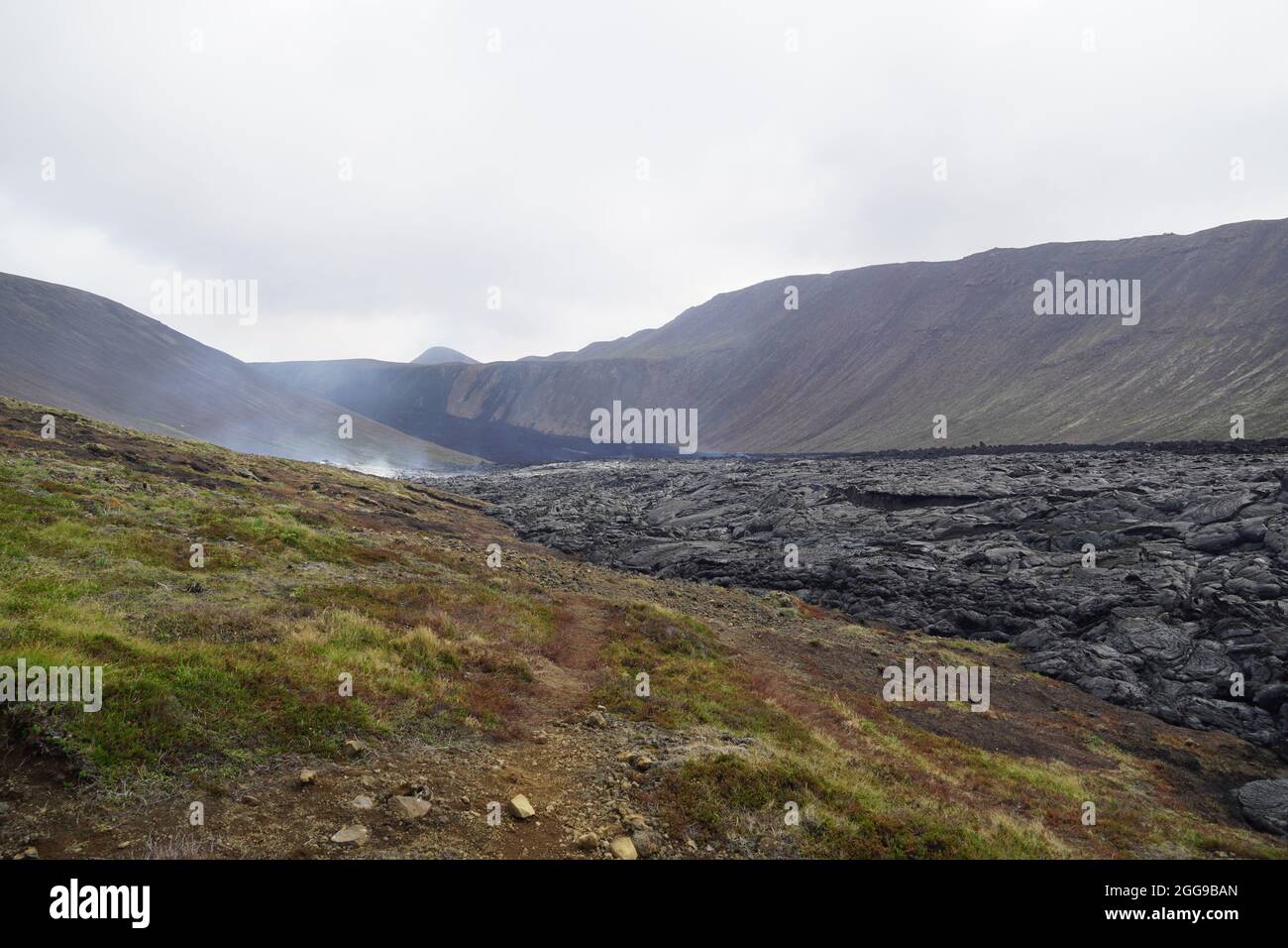 ICELAND VOLCANO ERUPTION - LAVA FIELD - JULY/2021 FAGRADALSFJALL ...