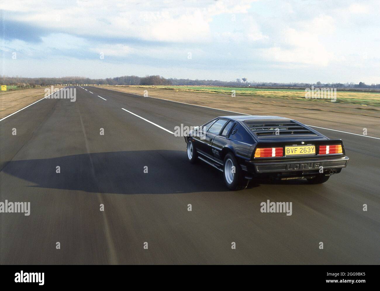 1982 Lotus Esprit Turbo driving in Norfolk UK. Car & Driver cover story ...