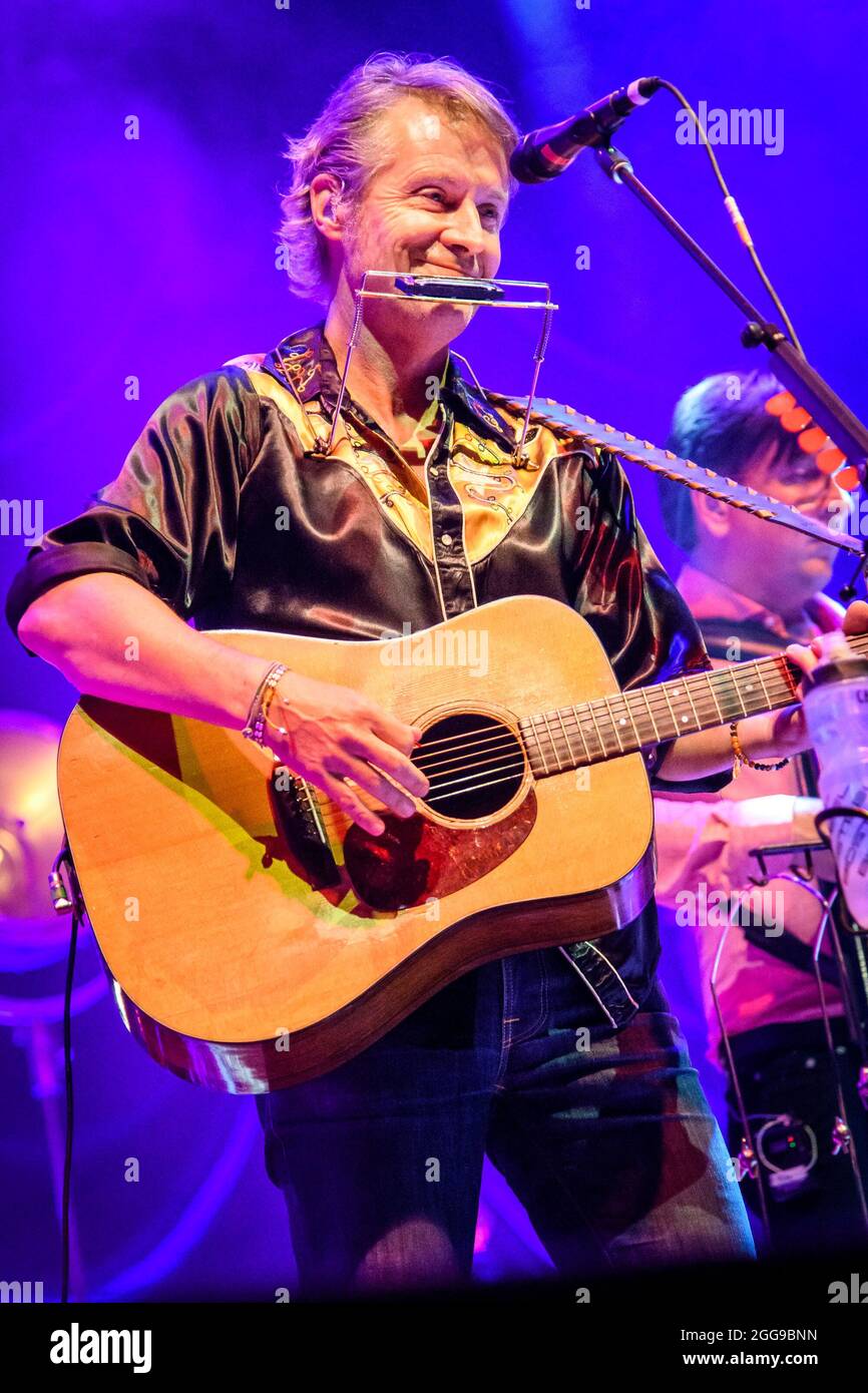 Jim Cuddy lead singer of the Canadian country rock band BLUE RODEO ...