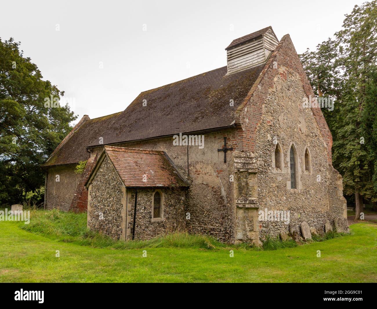 St Margaret of Antioch Church, Linstead, Linstead Parva, Suffolk Stock ...