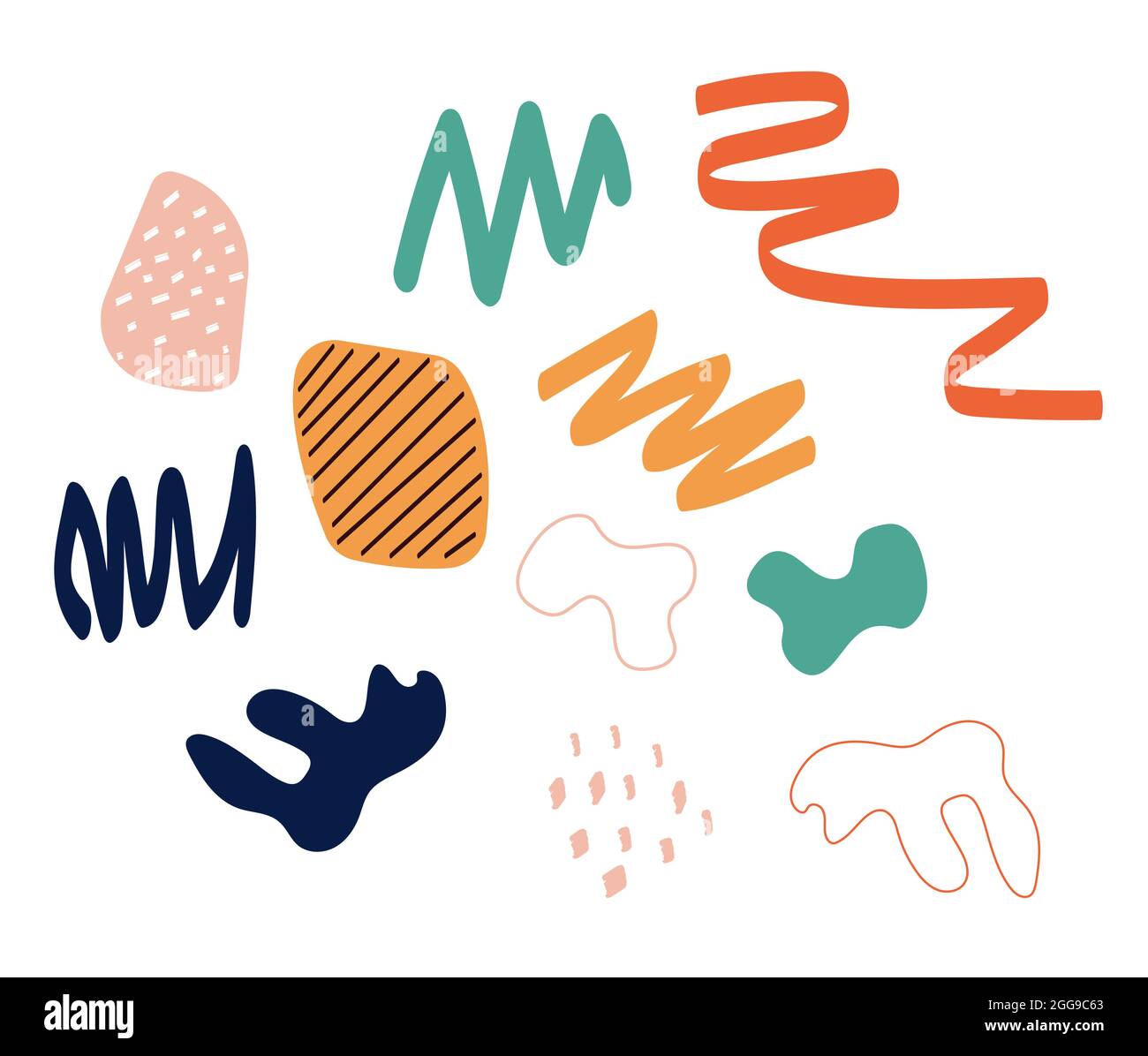 Abstract simple shape collection set. Vector illustration EPS10 Stock ...