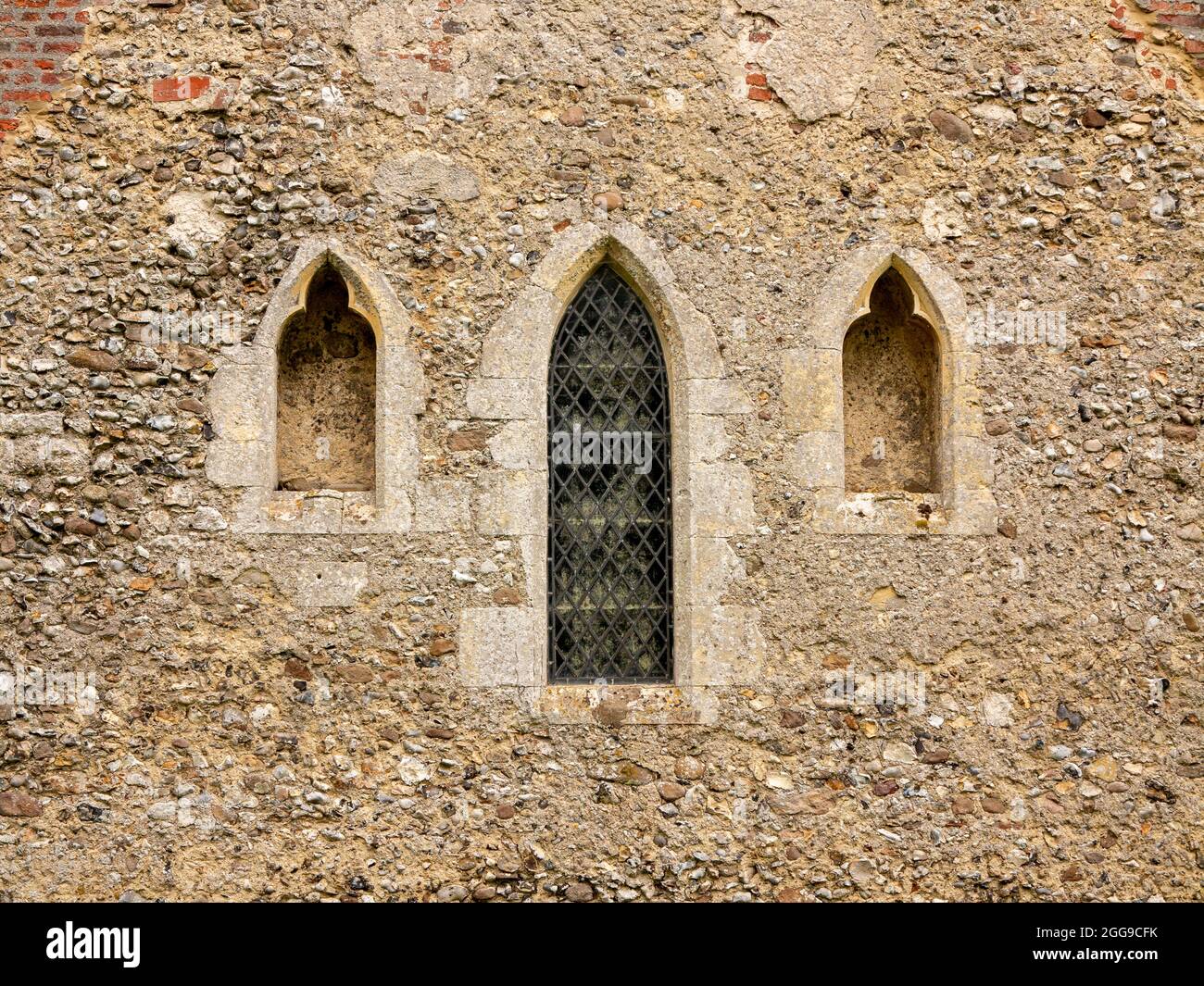 St Margaret of Antioch Church, Linstead, Linstead Parva, Suffolk Stock ...