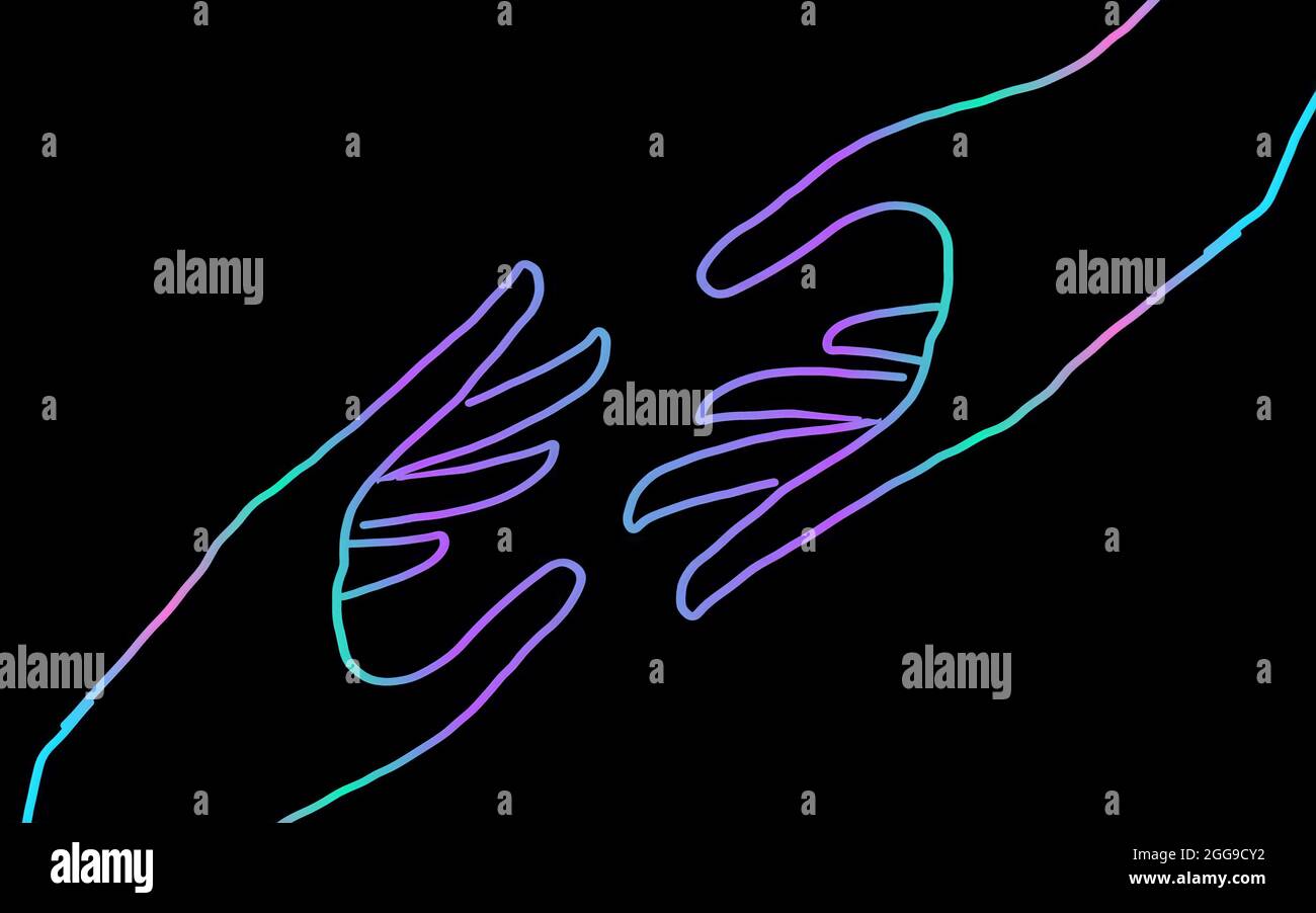 hand illustration for background or wallpaper Stock Photo - Alamy