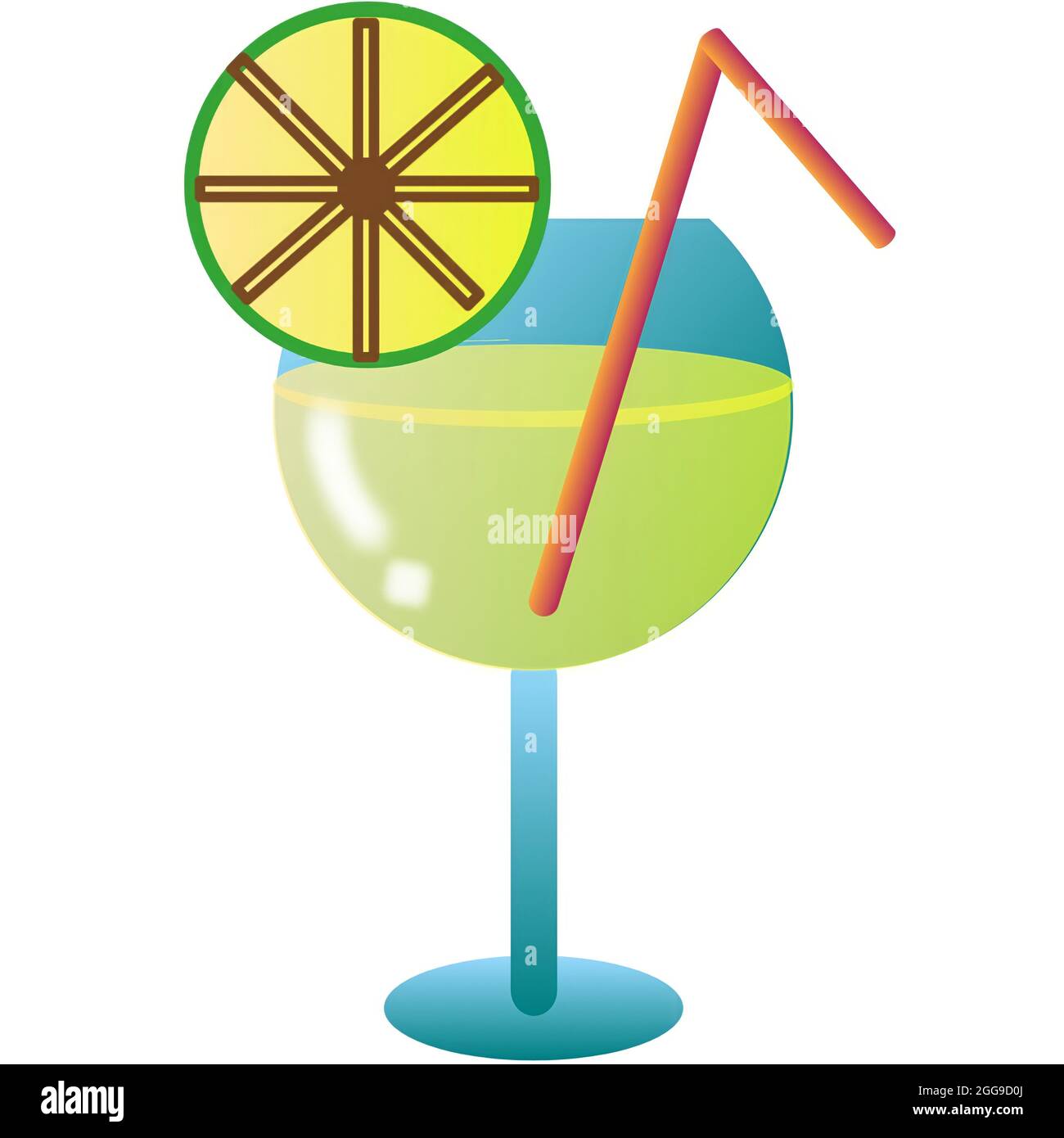 fresh juice in a glass Stock Photo - Alamy