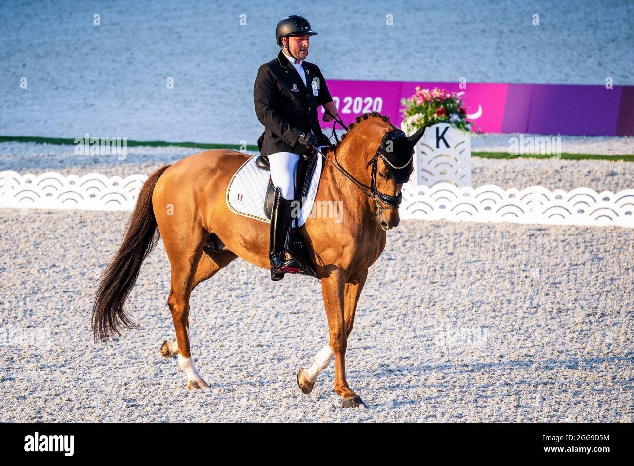 Belgian jockey Kevin van Ham pictured in action during the Freestyle ...