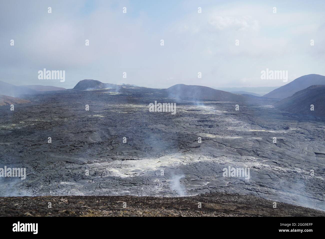 ICELAND VOLCANO ERUPTION - LAVA FIELD - JULY/2021 FAGRADALSFJALL ...