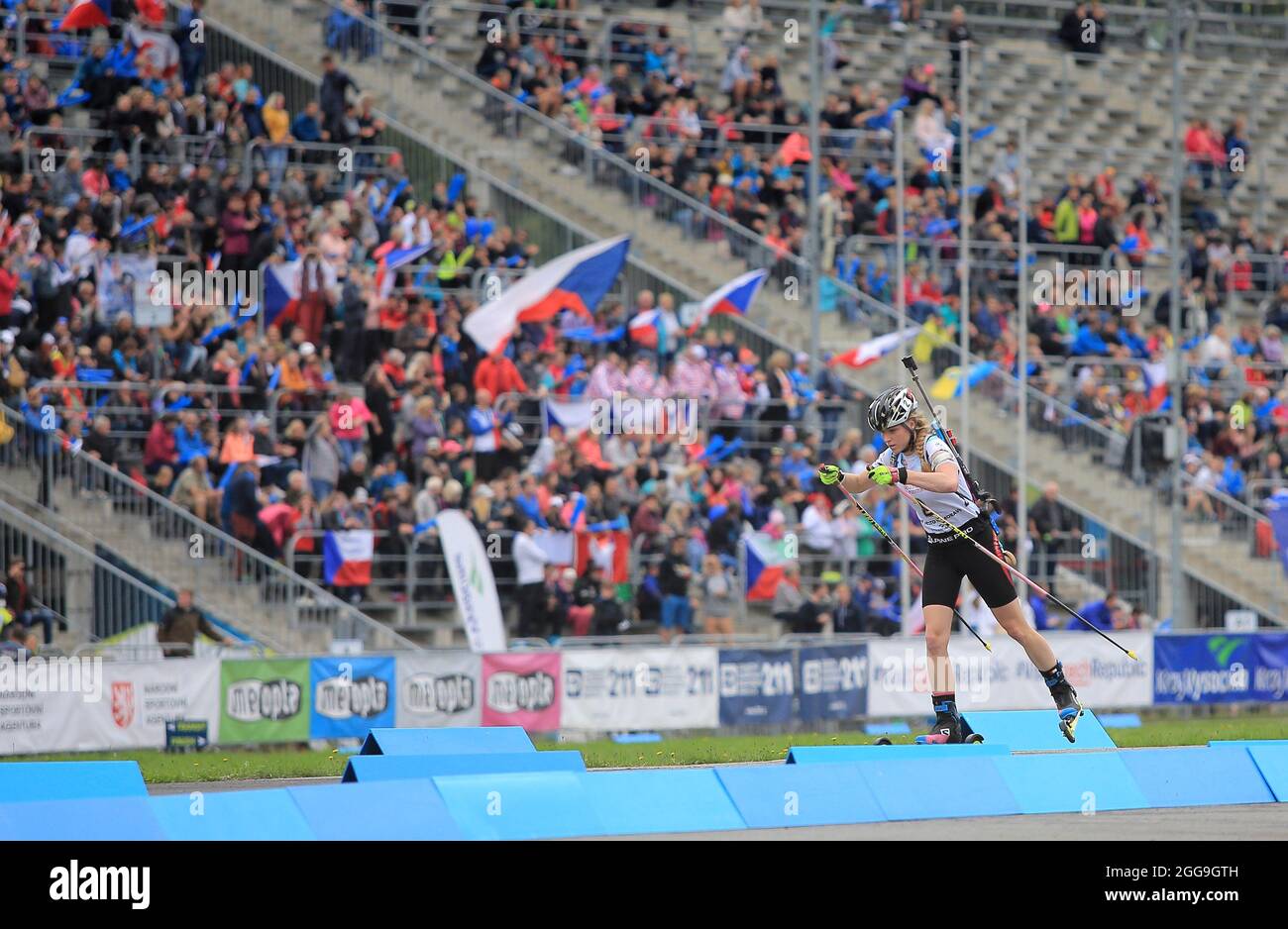 Marketa Davidova (Czech) won the IBU Summer Biathlon World ...