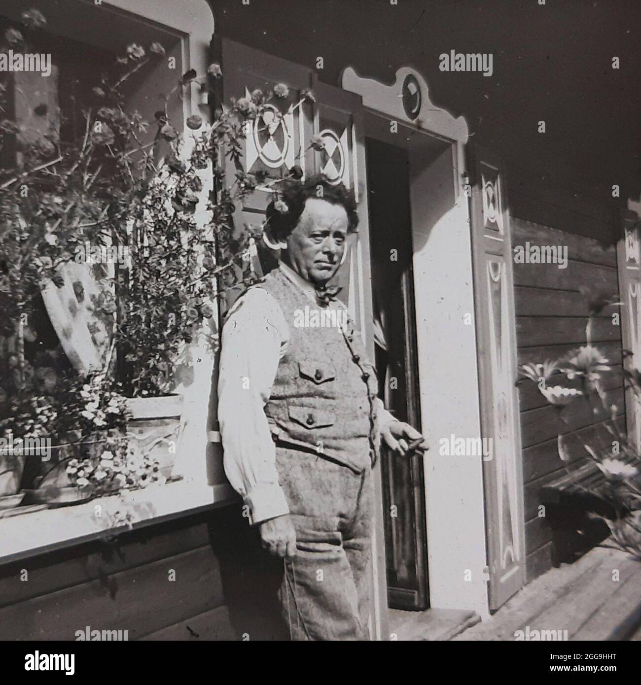 Willem Mengelberg (1871-1951), conductor of the Royal Concertgebouw ...