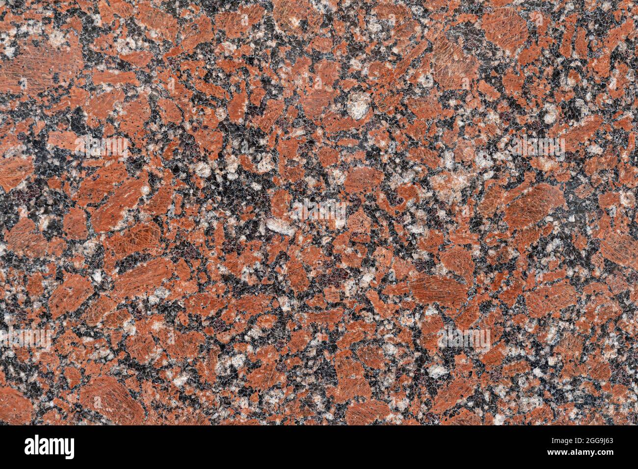 Red polished natural granite grunge texture Stock Photo - Alamy