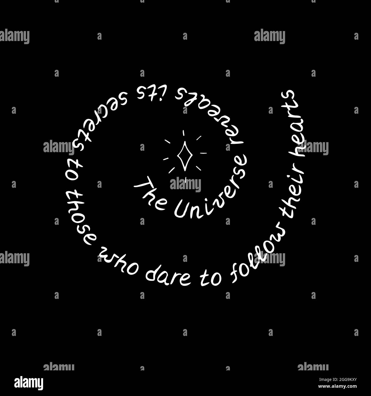 Secrets of the universe Stock Vector Images - Alamy