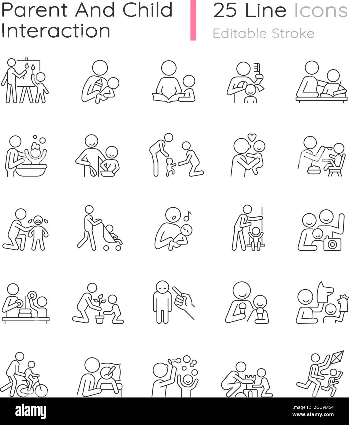 Emotional interaction Stock Vector Images - Alamy