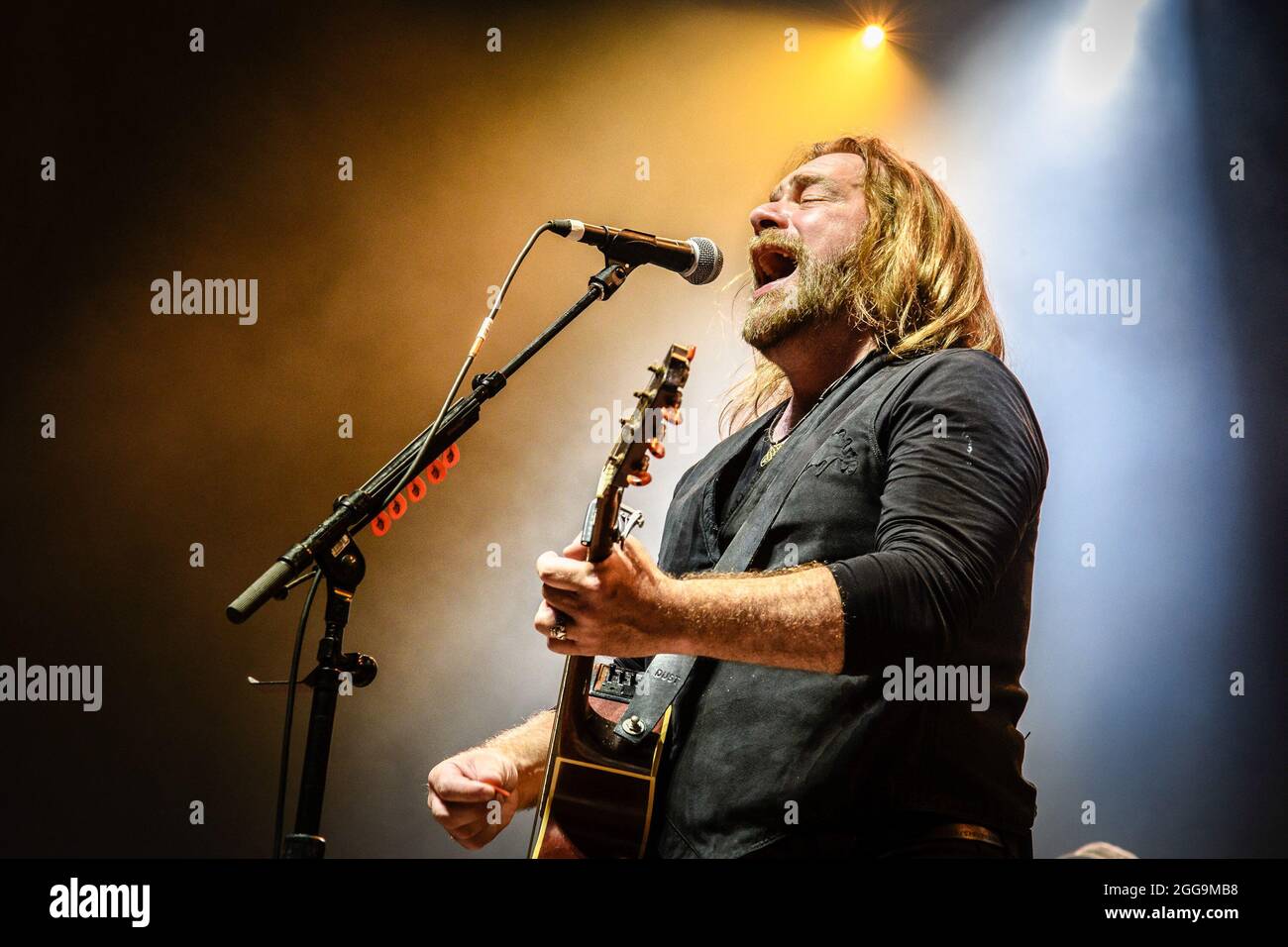 Alan Thomas Doyle CM lead singer of the Canadian folk rock band Great ...