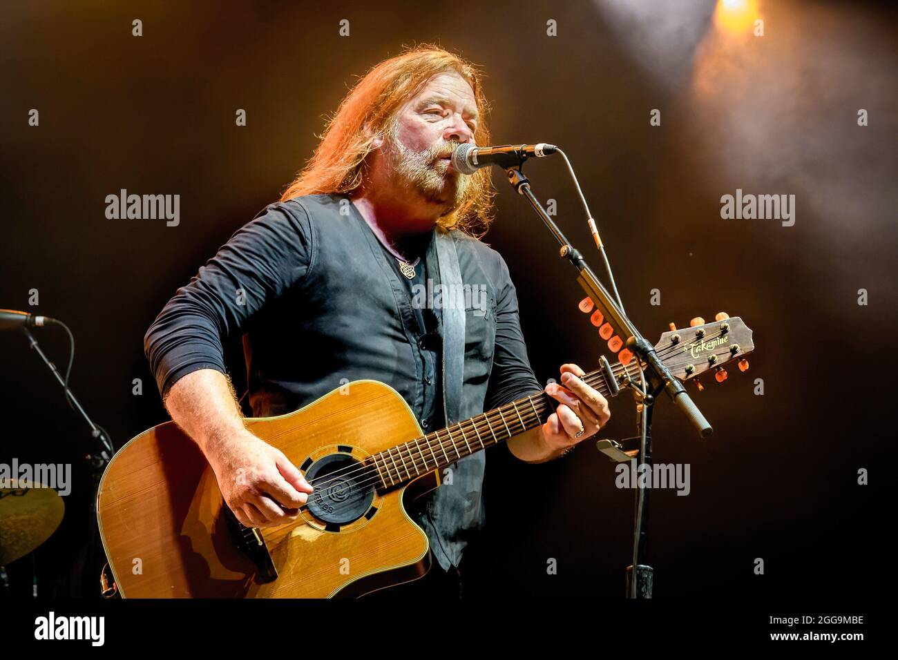 Alan Thomas Doyle CM lead singer of the Canadian folk rock band Great ...
