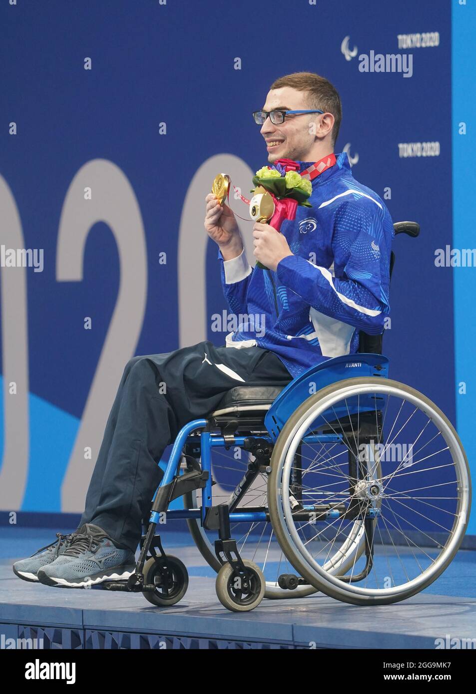 Tokio, Japan. 30th Aug, 2021. Paralympics, Para-Swimming, Men, 200 m ...