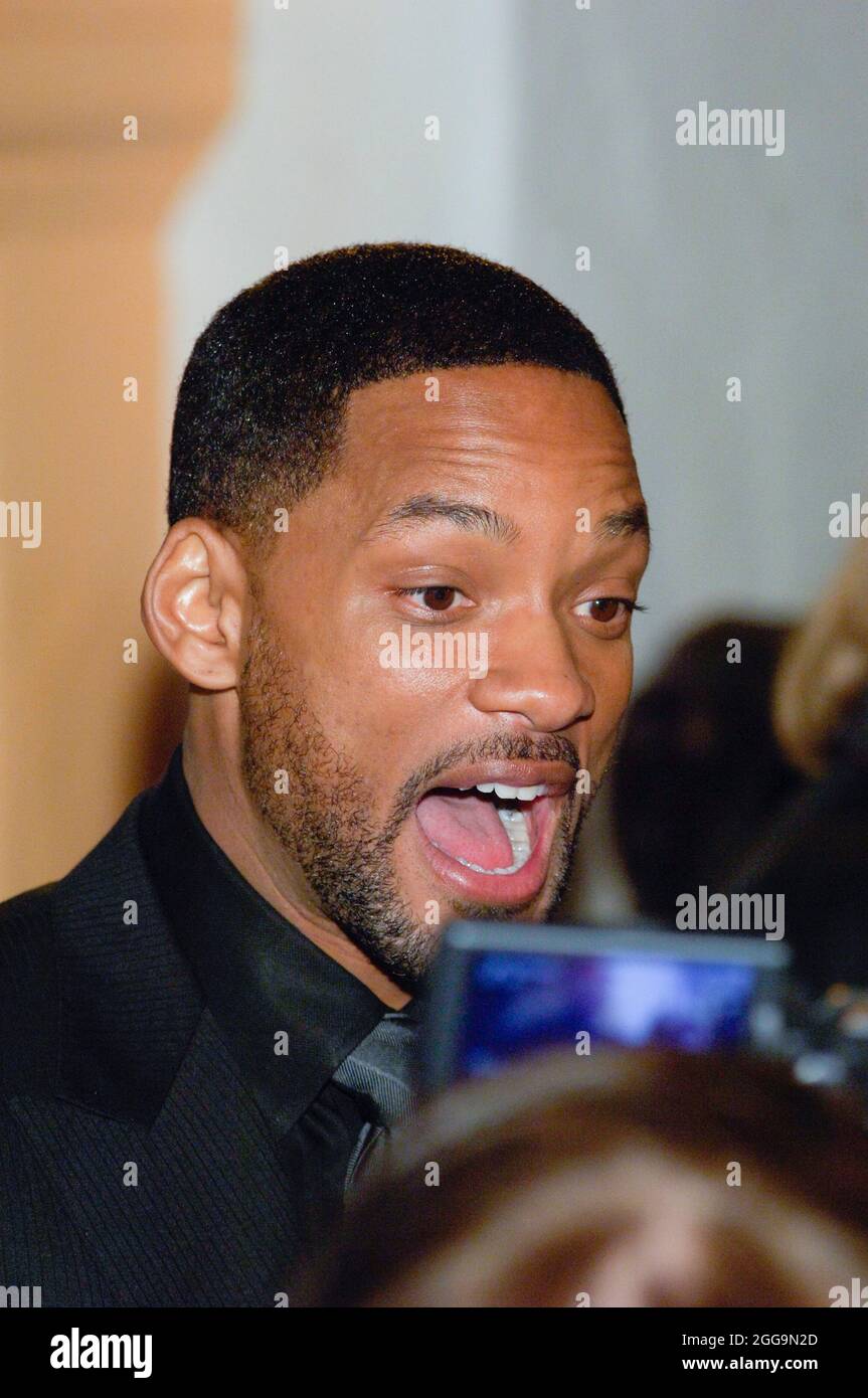 Actor Will Smith attends red carpet arrivals for the 2007 Santa Barbara ...