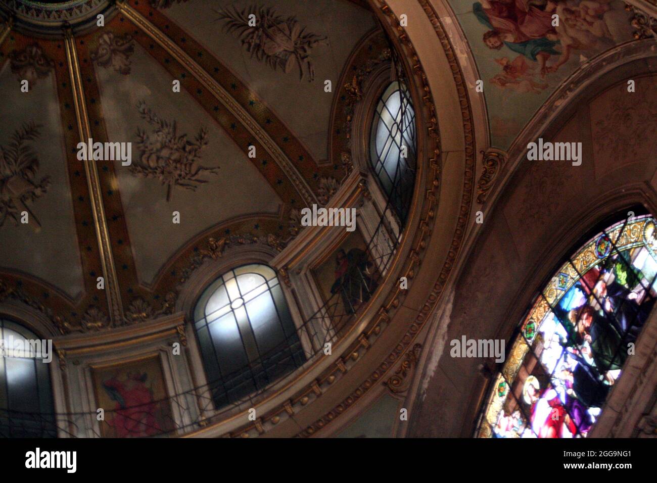 Roman ceiling painted hi-res stock photography and images - Alamy