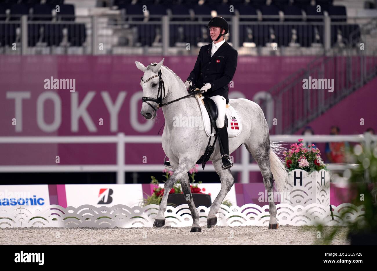 Denmark’s Tobias Thorning Jorgensen riding Jolene Hill competes in the ...