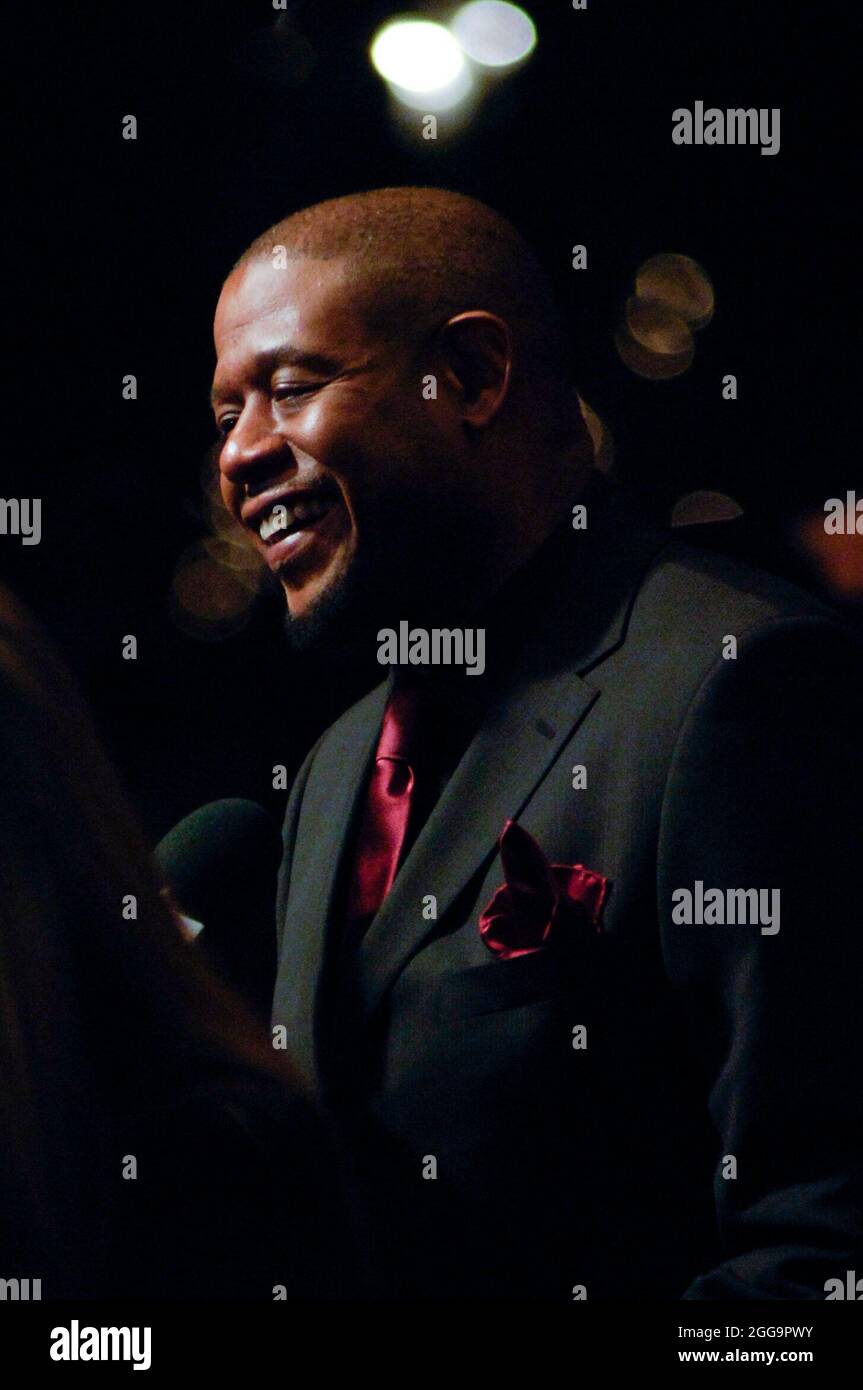 Actor Forest Whitaker attends red carpet arrivals for the 2007 Santa ...