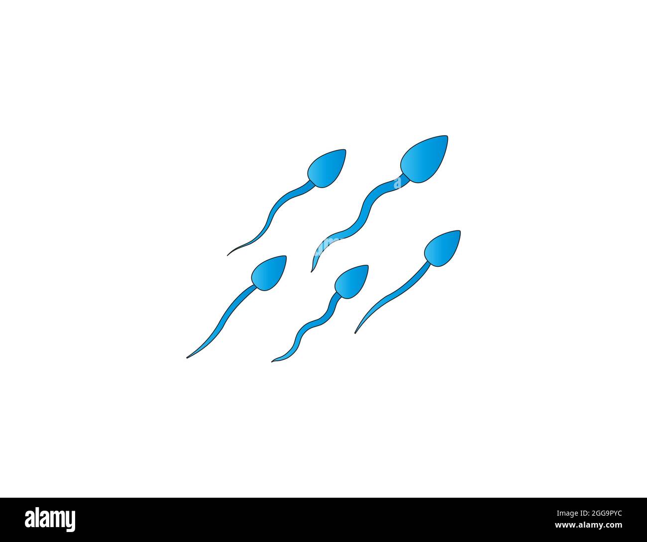 Vector illustration. flat design. Male reproductive sperm icon Stock ...